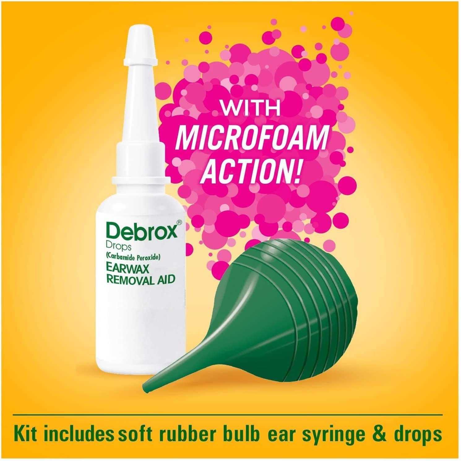 Debrox Earwax Removal Kit - 0.5 fl oz (15 ml) | Effective Ear Cleaning ...