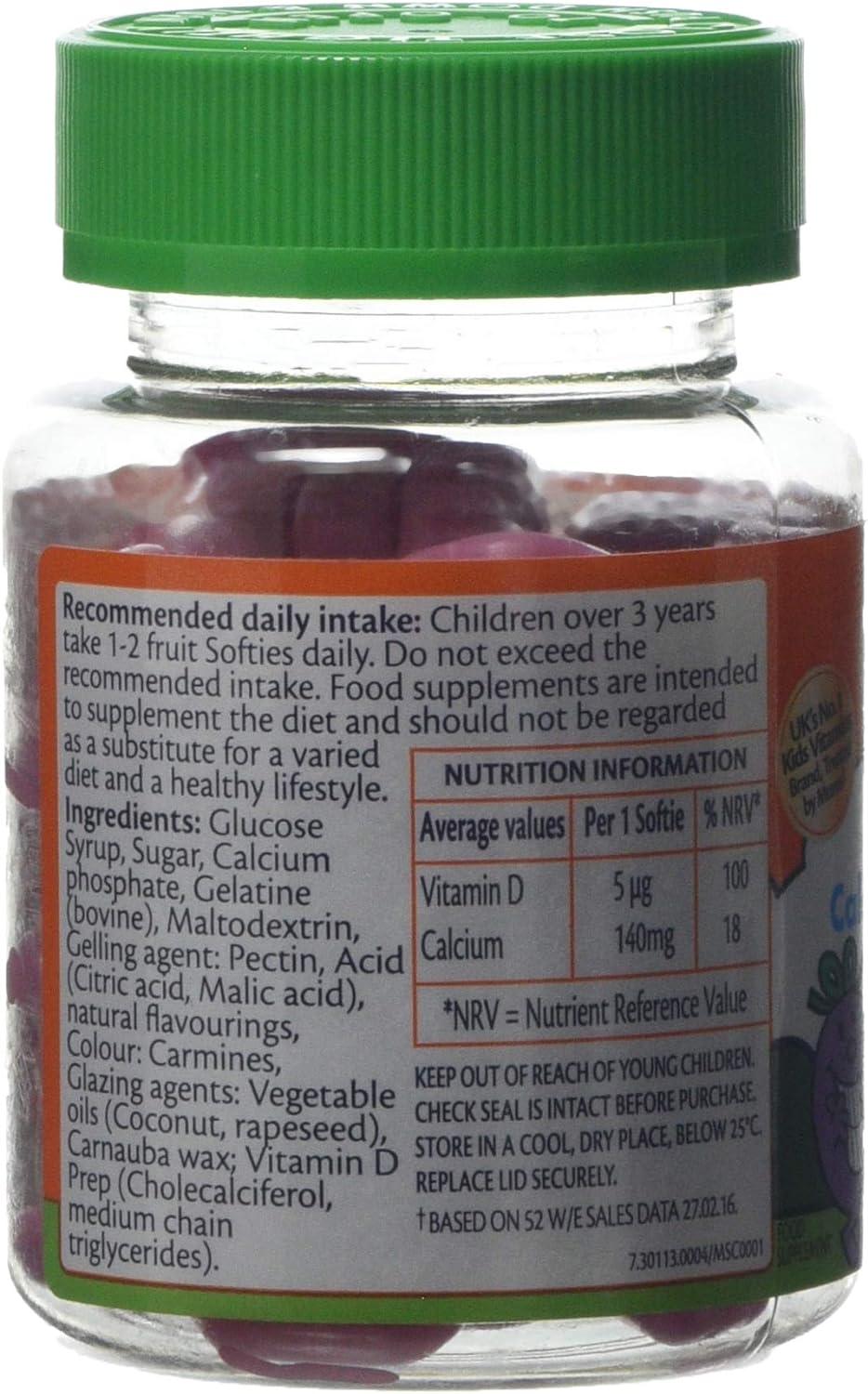 Haliborange Kids Mr. Men Little Miss Calcium & Vitamin D Strawberry ...