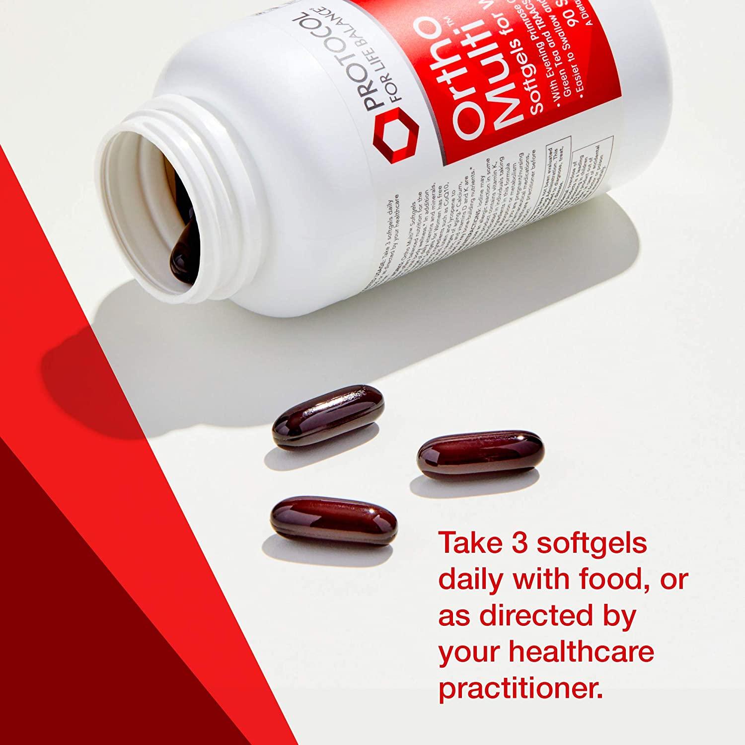 Protocol Ortho Multi - Women's Bone Health Multivitamin with ...