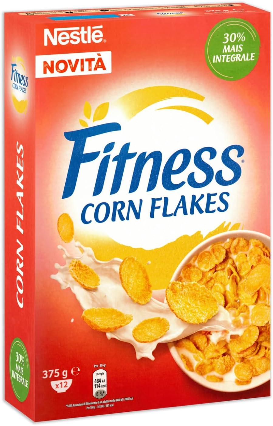Nestl Pack of 5 Classic Crispy Breakfast Cereals 375g + 1 sachet of ...