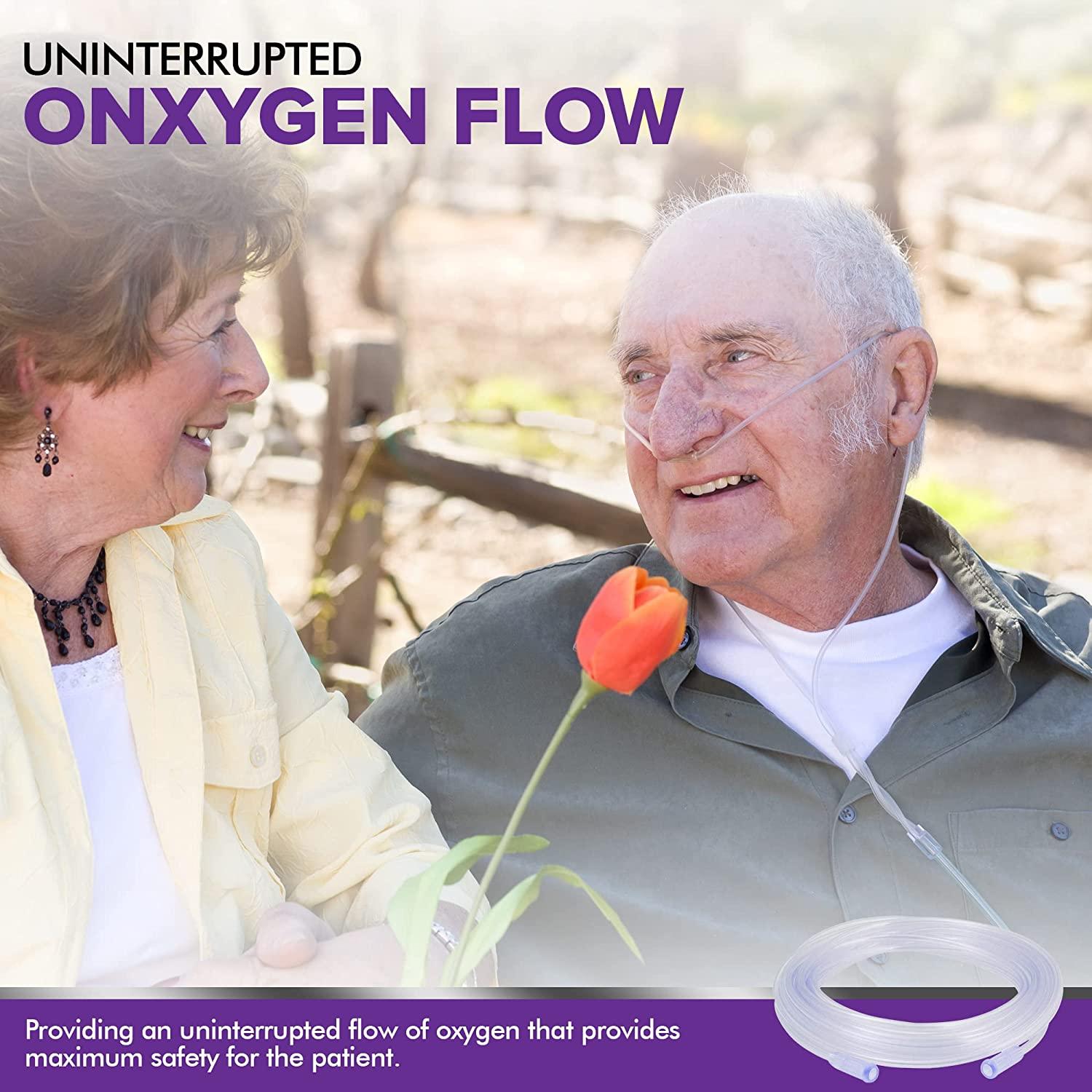 Mars Wellness Premium Clear Crush Resistant Oxygen Tubing - 50ft x 3 ...