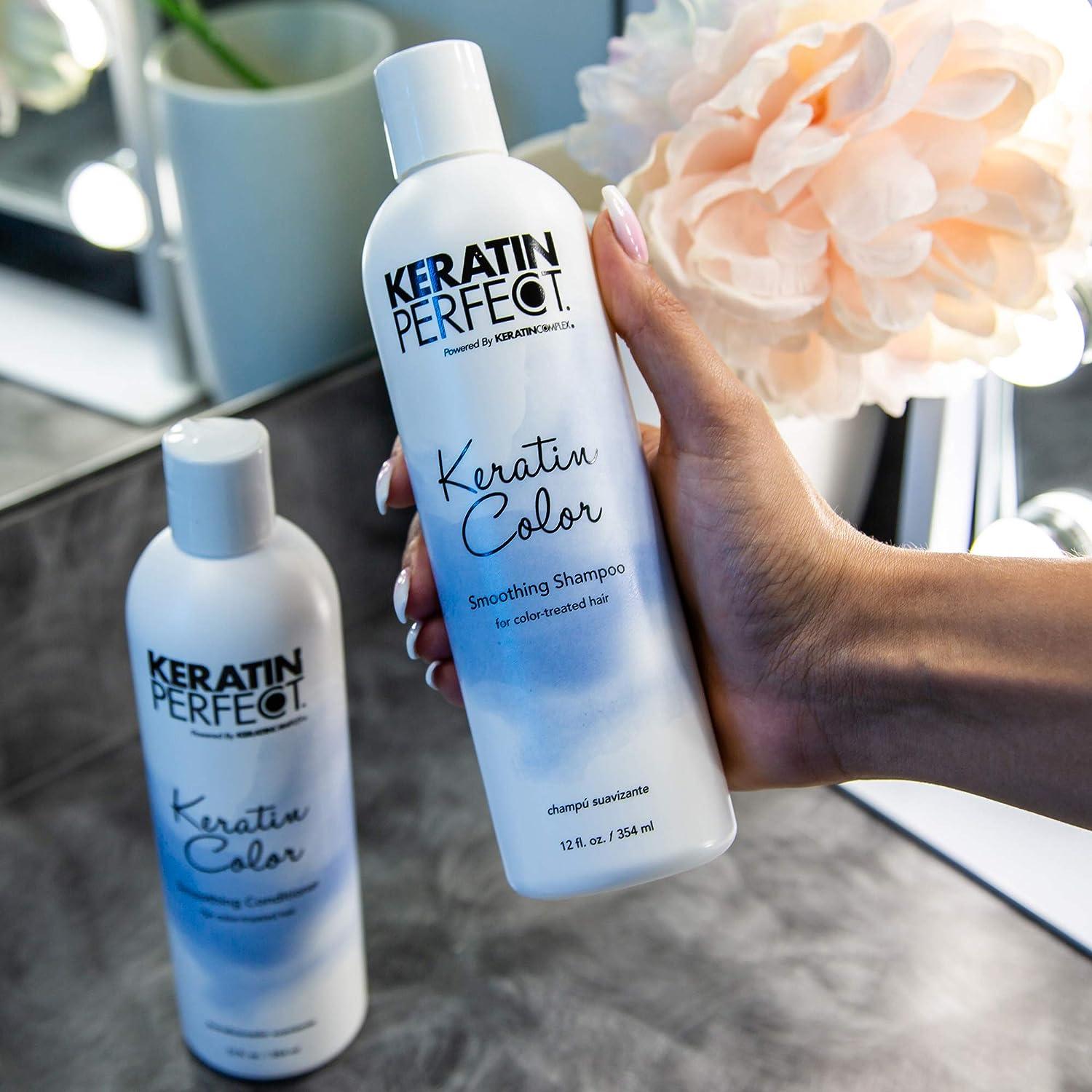 Keratin Perfect Color Smoothing Conditioner - Hydrating, Nourishing ...