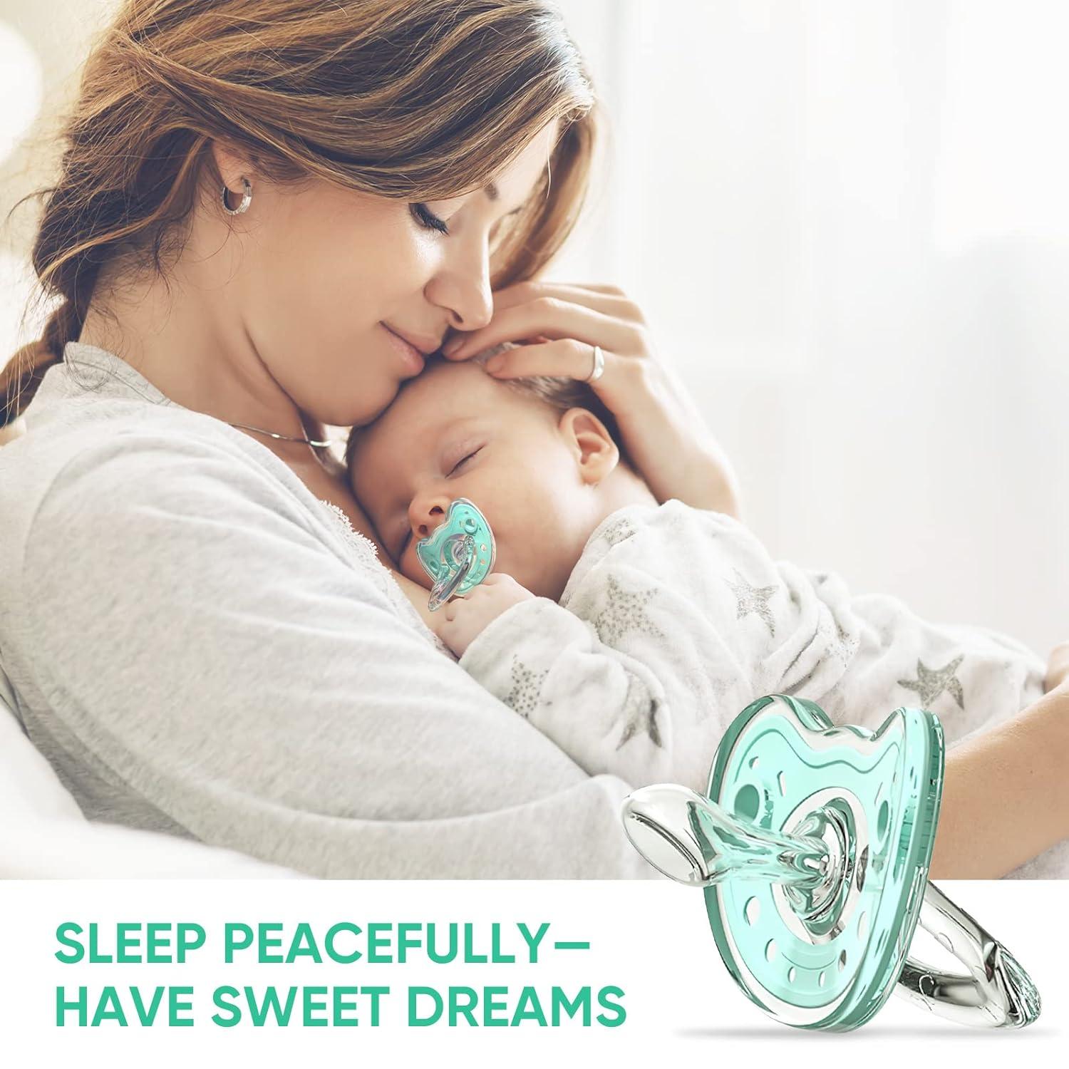 Silicone Pacifier for Babies | BPA-Free Nipple | Curves Comfortably ...