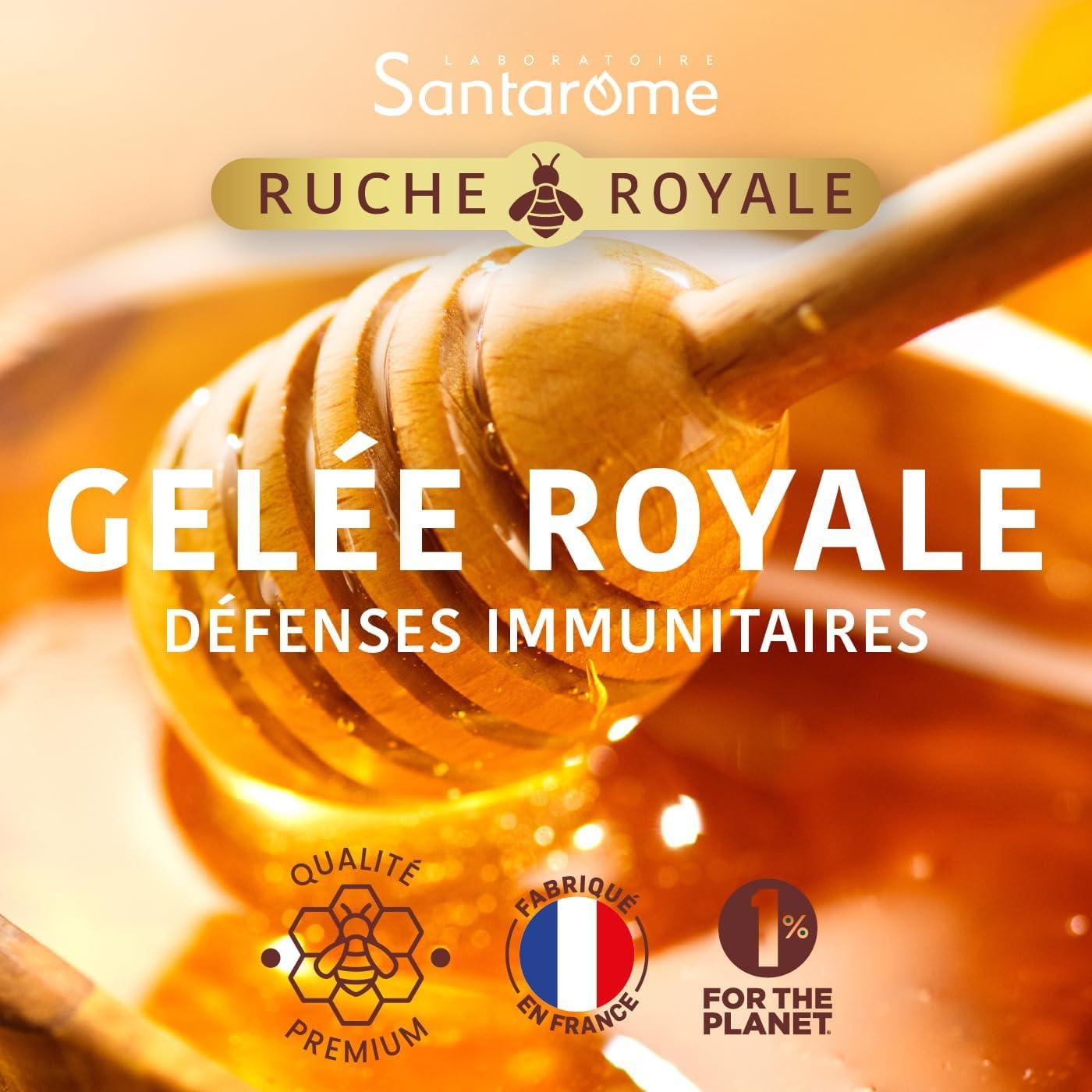 Santarome - Ruche Royale - Royal Jelly 4000 MG Bio - Fomrule ultra ...