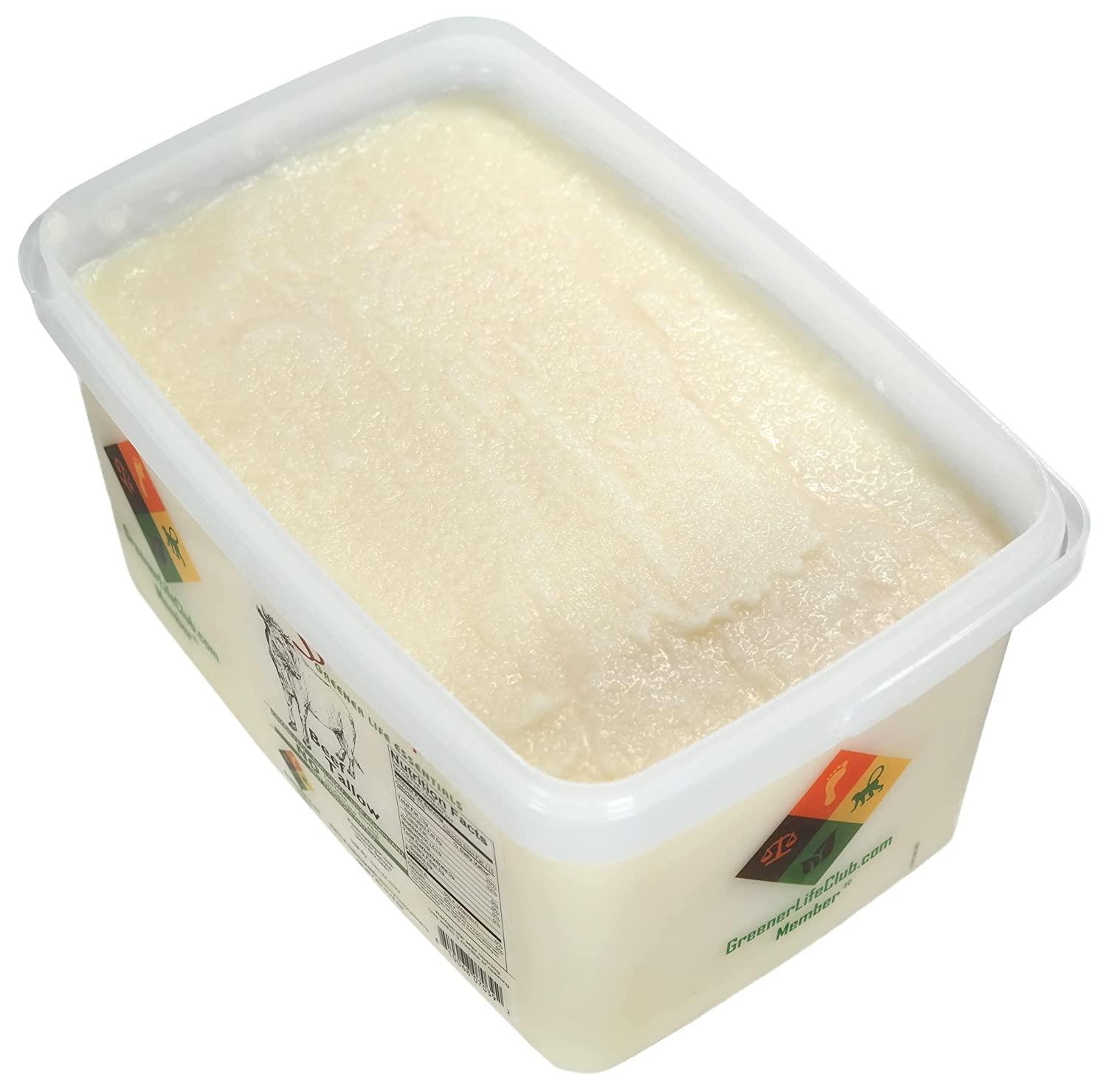 Beef Tallow - 7 lbs in a PP Pail - GRASS FED - Non-GMO - Not ...