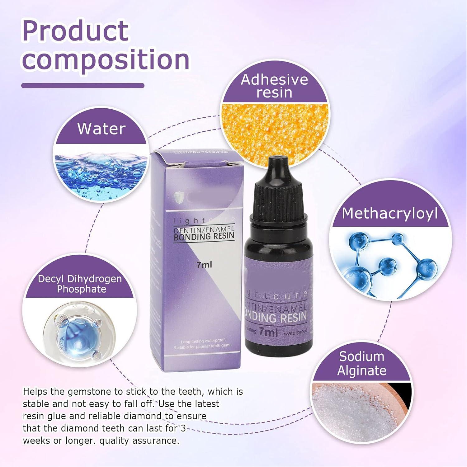 Professional Tooth Decoration Glue | Safe & Durable Rhinestone Adhesive ...