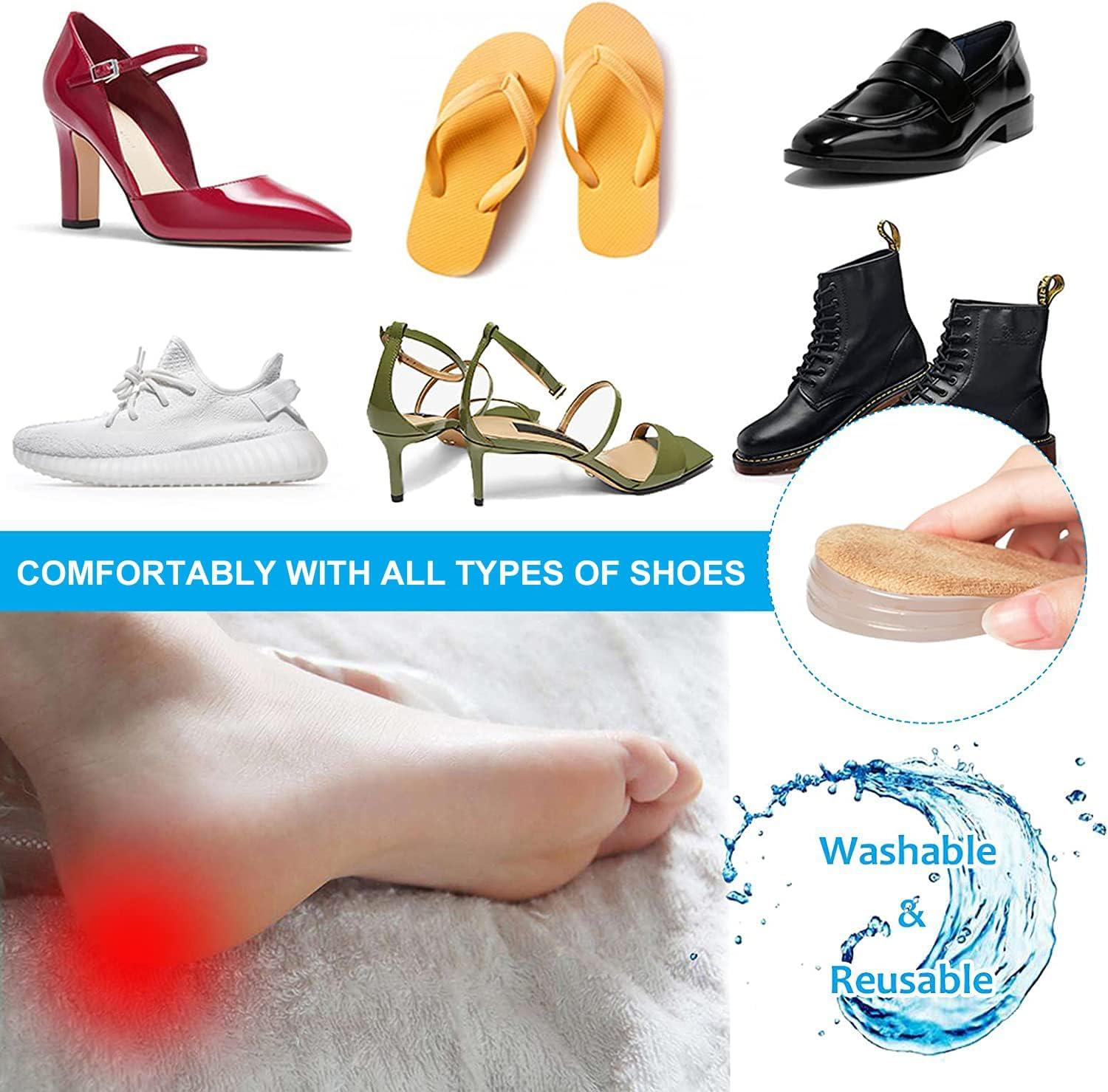 Adjustable 4-Layer Shoe Inserts for Leg Length Discrepancy & Heel Pain ...