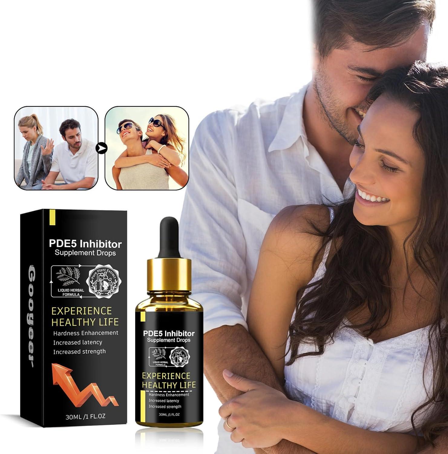 PDE5 Inhibitor Supplement Drops for Men | Secret Drops for Enhanced ...