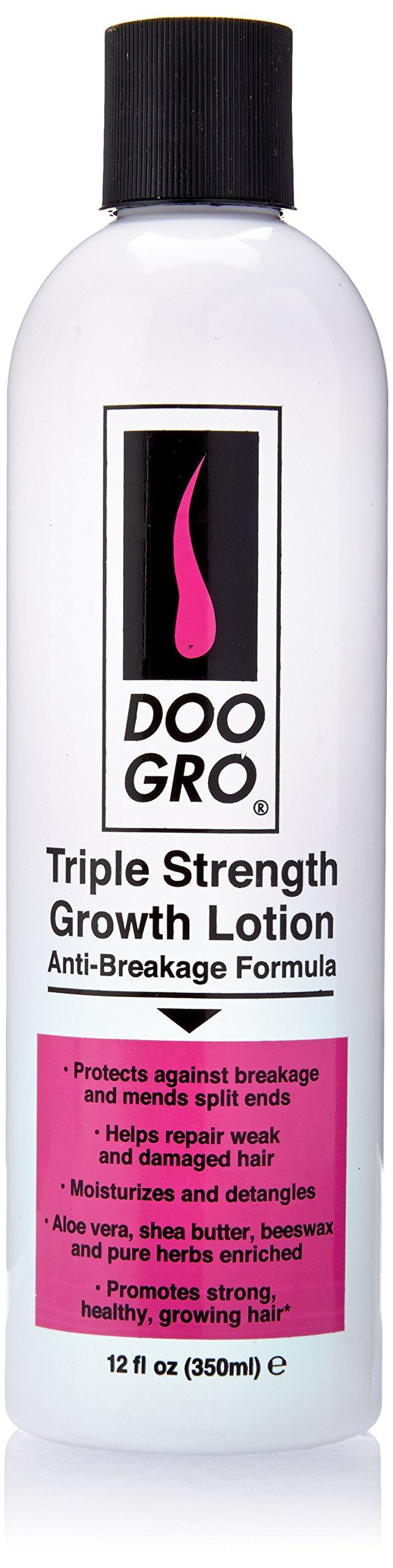 Doo Gro Growth Lotion Triple Strength 12 Oz - Promotes Hair Growth and ...