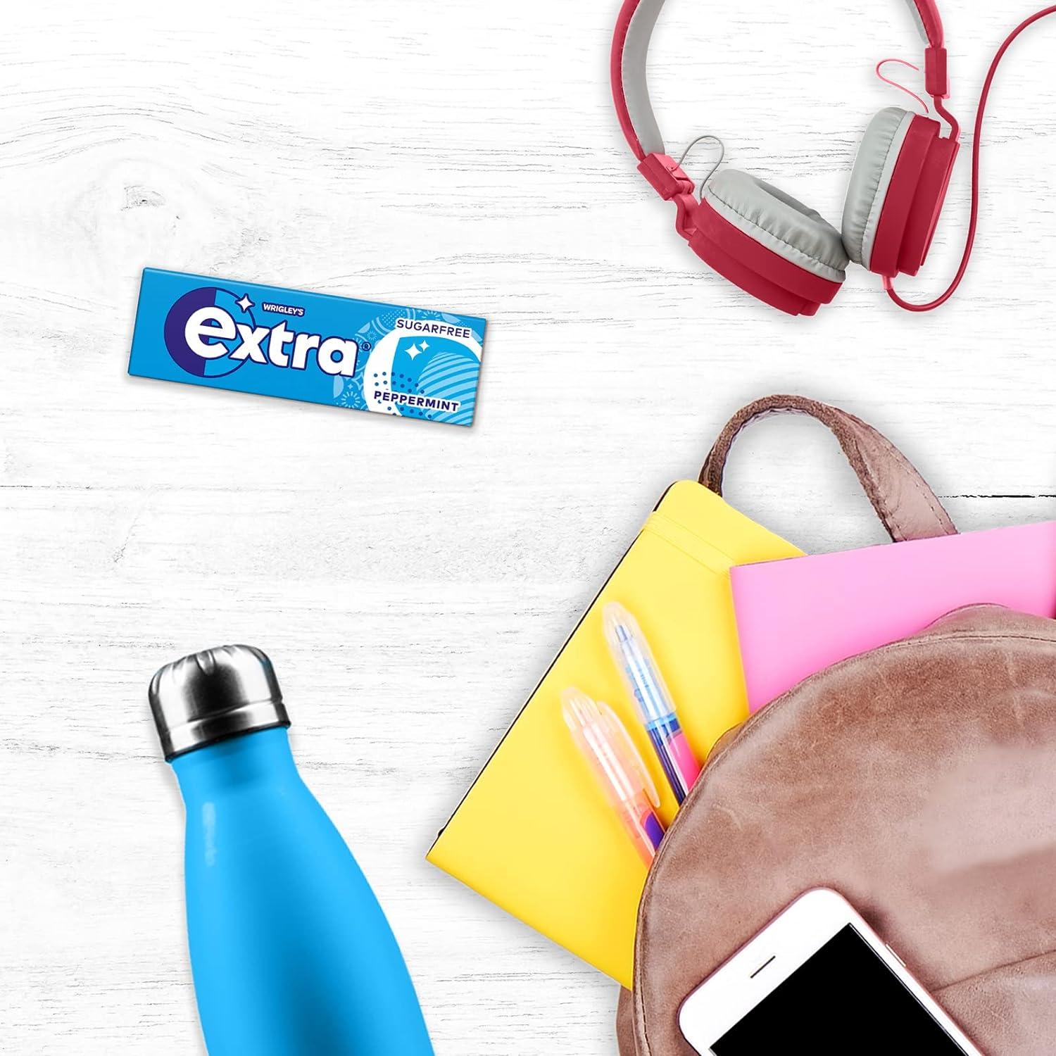 Extra Chewing Gum Variety Pack Bundle Peppermint Spearmint Bubblemint ...