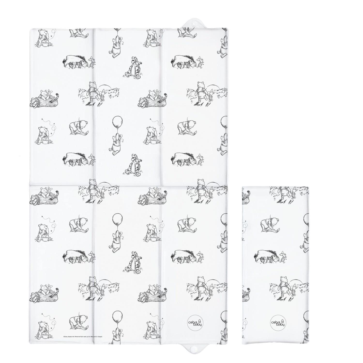 Deluxe Unisex Folding Travel Nappy Changing Mat - 40x60cm - Black ...