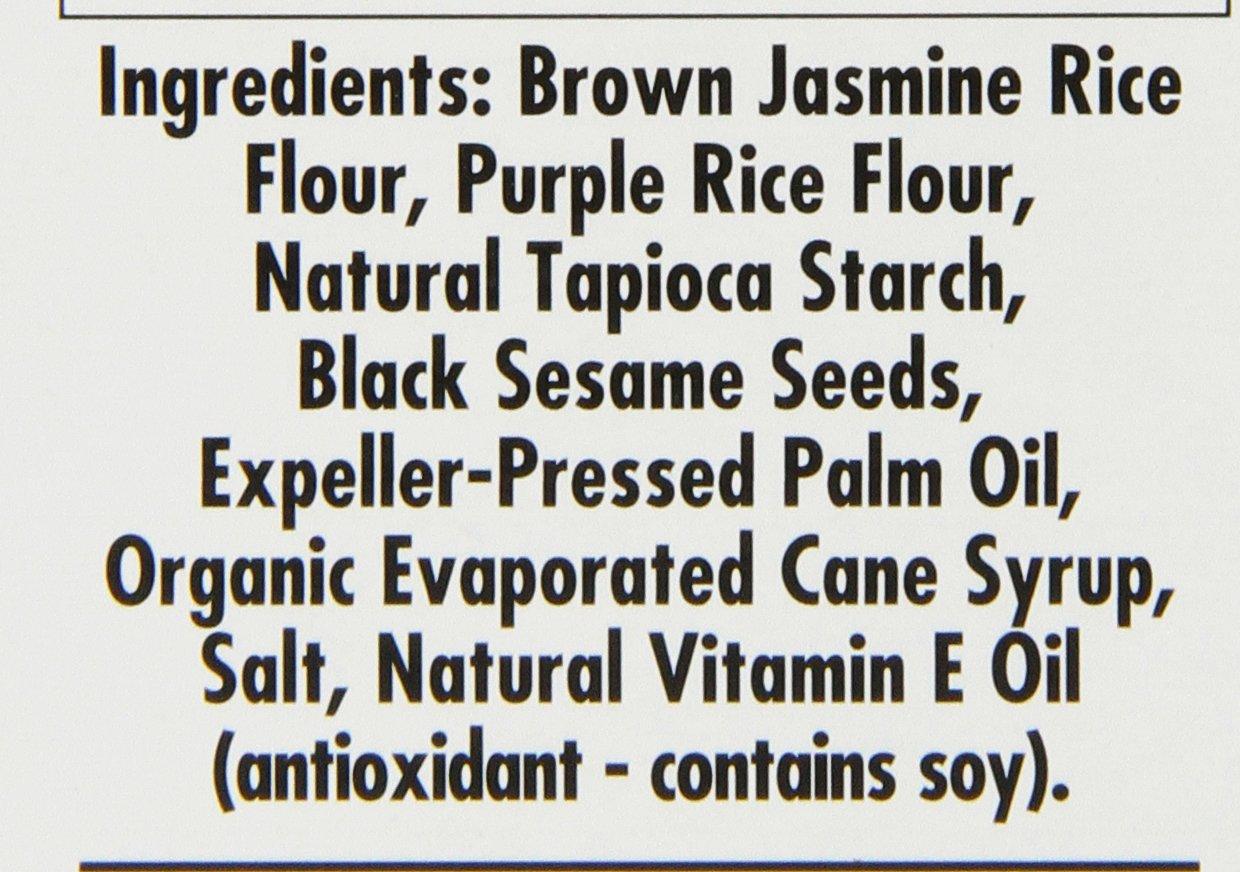 Edward & Sons Exotic Rice Toast Purple Rice & Black Sesame 2.25 oz ...