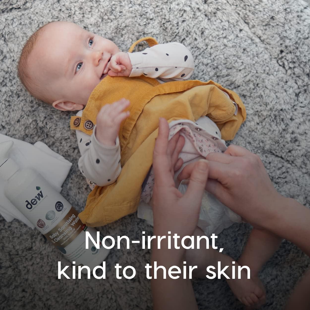 Dew Baby Cleansing Water 100% Natural Antibacterial Sanitiser Spray ...