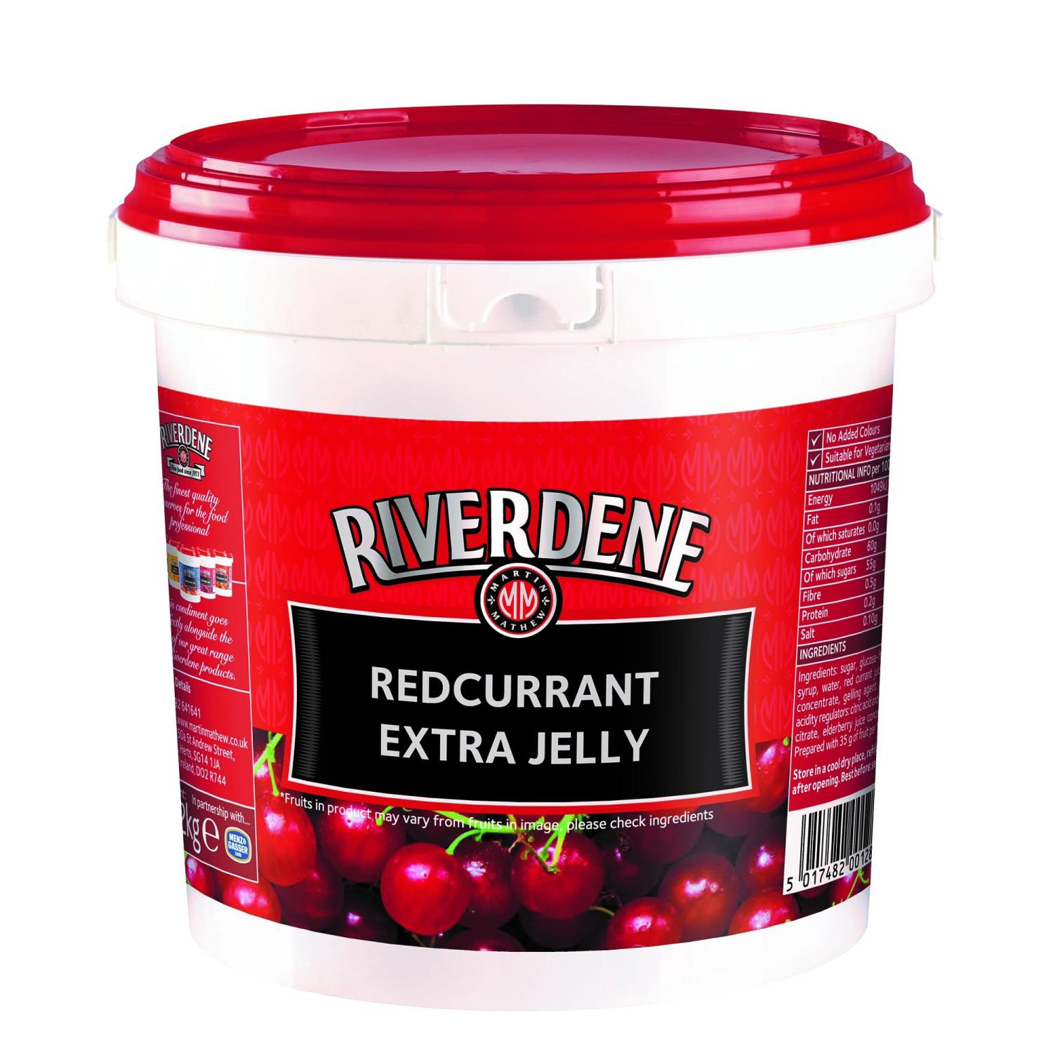 Riverdene - Redcurrant Jelly - 2.72kg | Buy Now with Express International Delivery | GoSupps.com