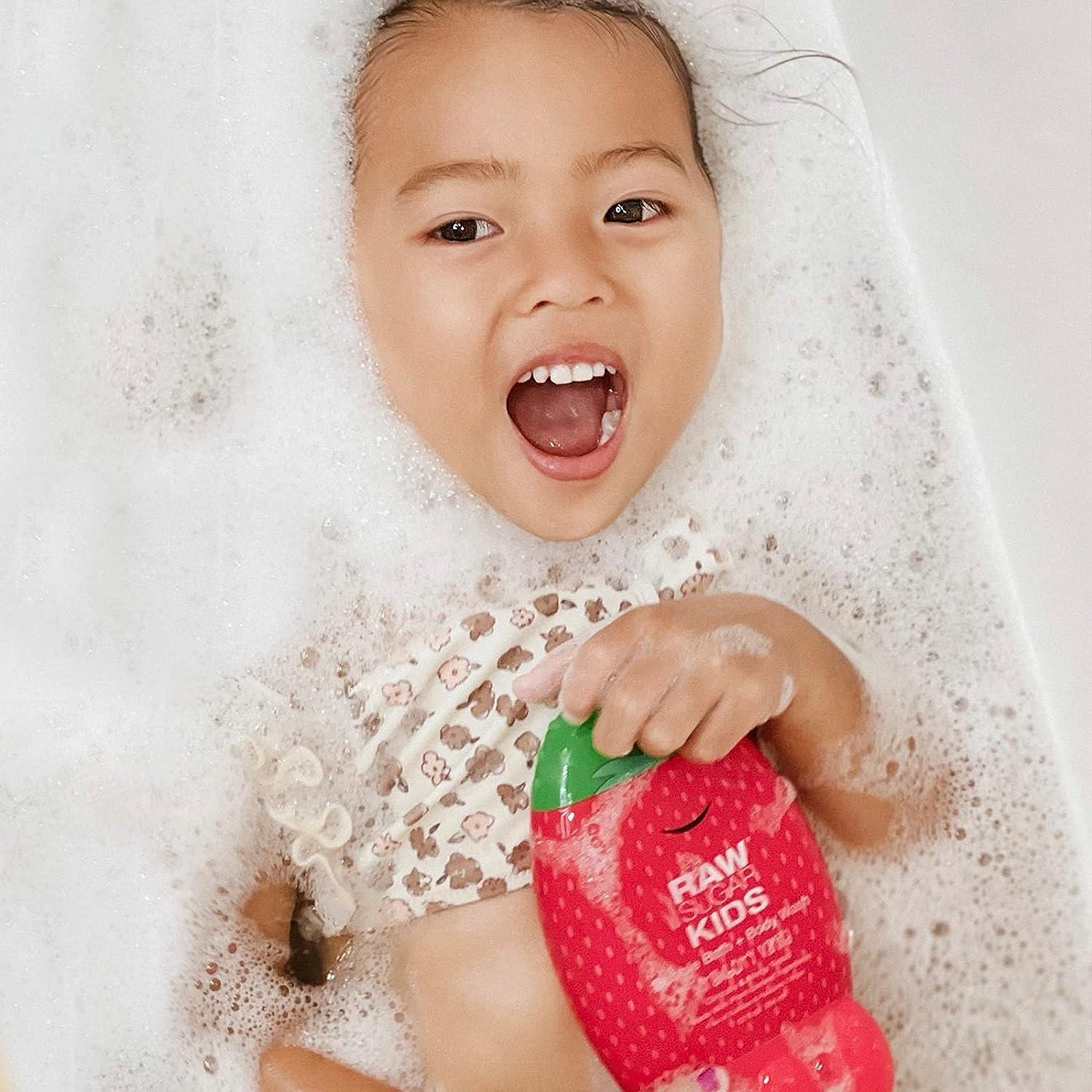 Kids' 2-in-1 Bubble Bath + Body Wash - Strawberry Vanilla - 12 oz | Buy ...