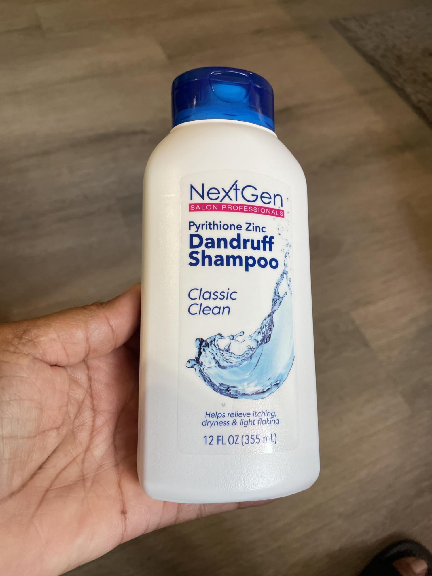 NextGen Saloon Professionals Pyrithione Zinc Dandruff Shampoo ...