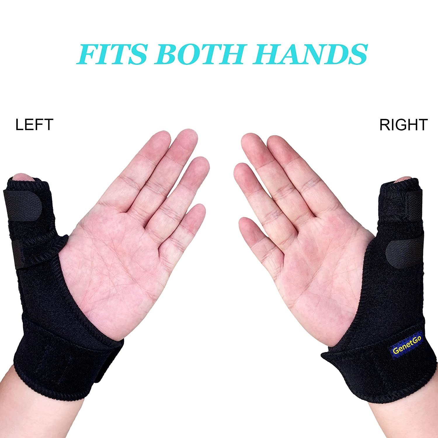 Trigger Thumb Splint - Thumb Spica Support Brace for Pain, Sprains ...