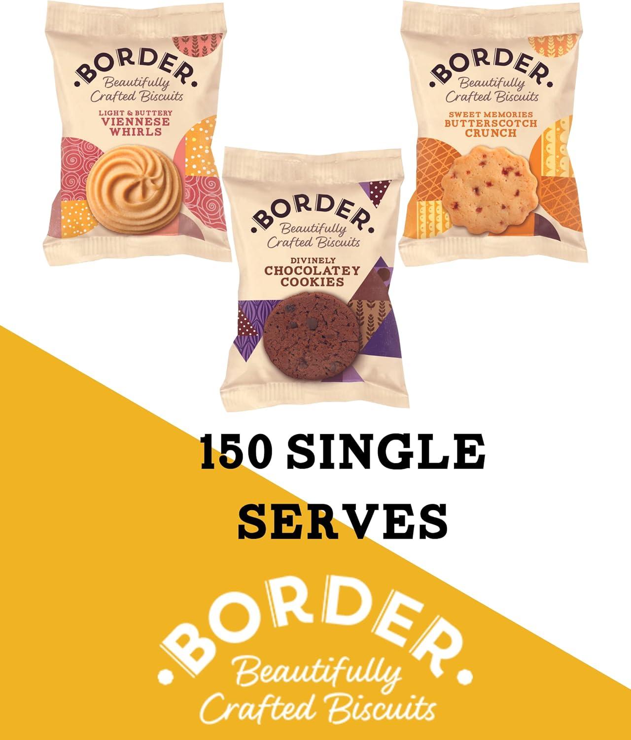 Border Biscuit Assortment of 150 individually wrapped mini biscuit ...