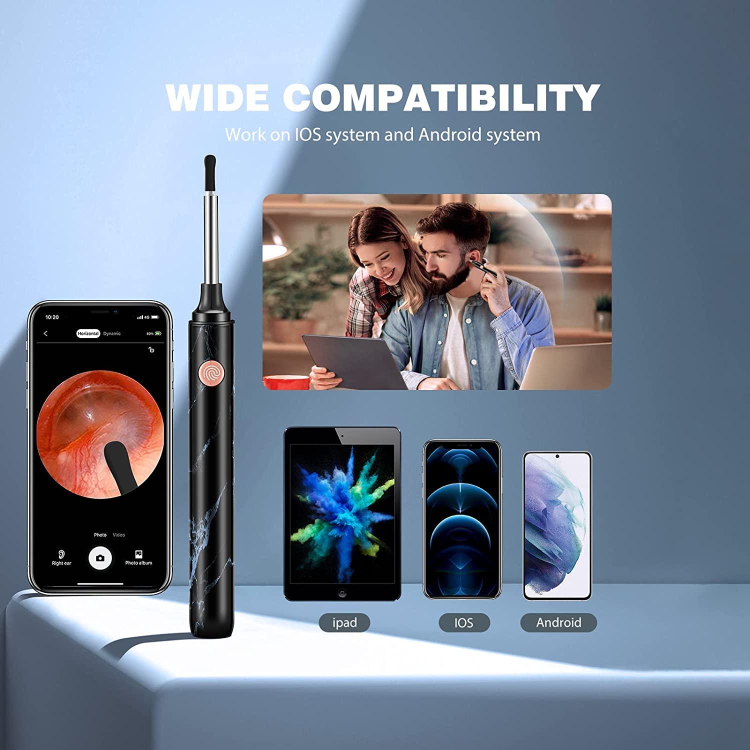 Electric Ear Wax Removal Kit with Light | Rechargeable Ear Irrigation ...