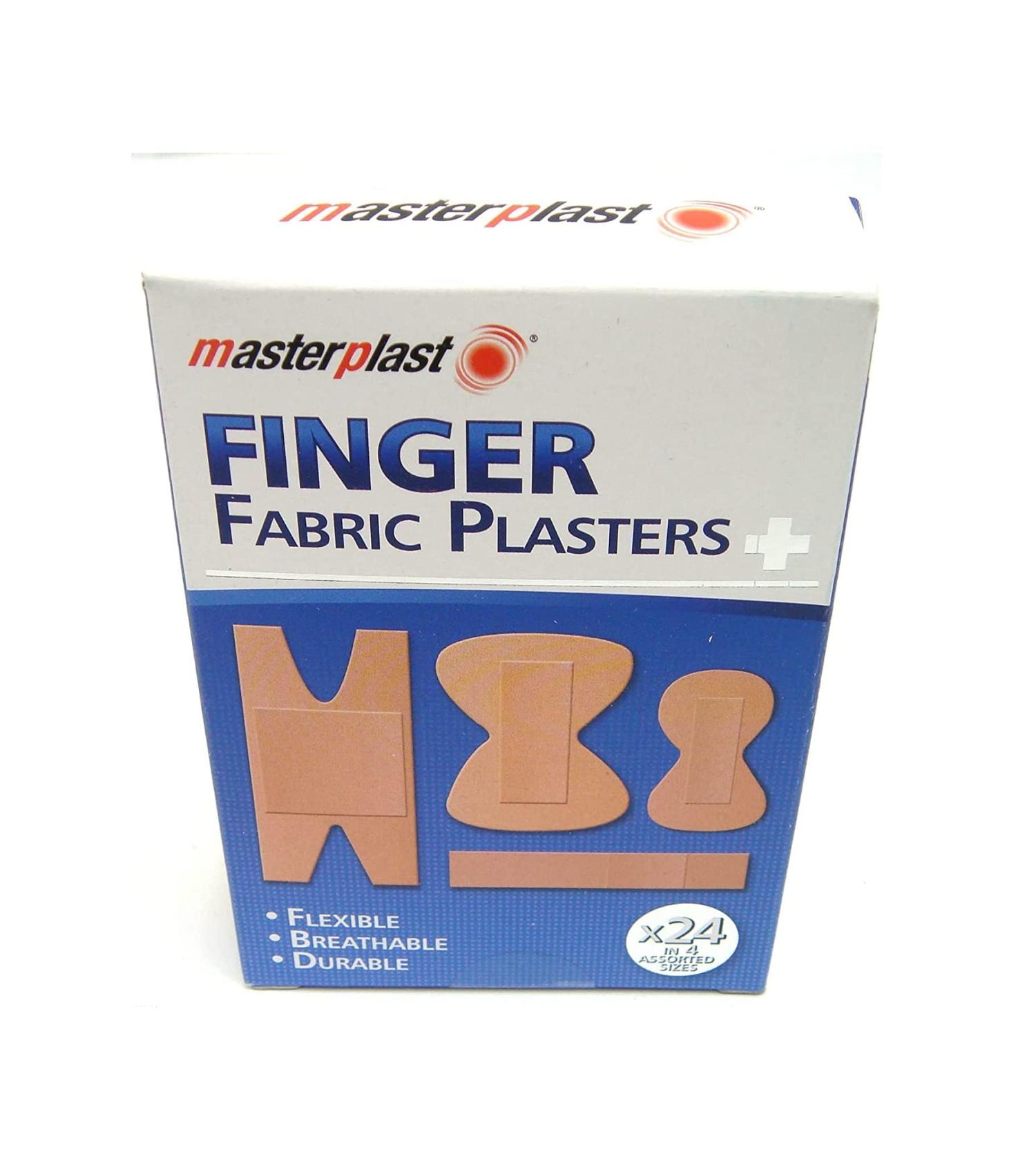 Fabric Finger Plasters - Pack of 24 | Buy Now with Express ...