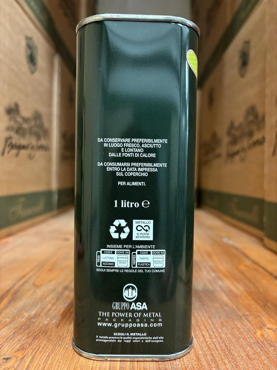 Oil Fanciulli-PGI Toscano-olive oil campaign 2023/2024-1L can | Buy Now ...