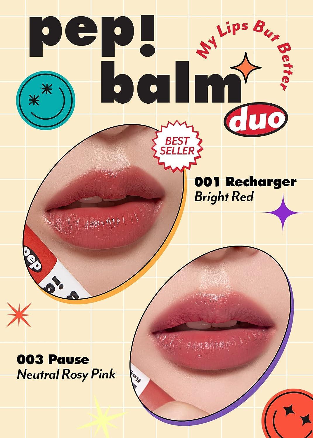 I'M MEME 2-in-1 Lip and Cheek Tint Set - Pep!Balm Duo | Shea Butter ...