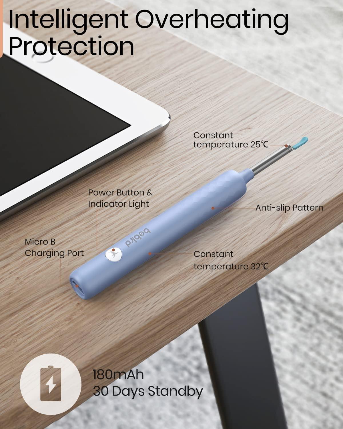 BEBIRD R1 Ear Wax Removal Tool with 1080P Ear Camera and LED Light ...