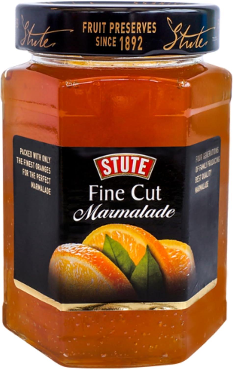 Stute Fruit Marmalade Duo - 2 Jars x 340g - Fine Cut and Thick Cut ...