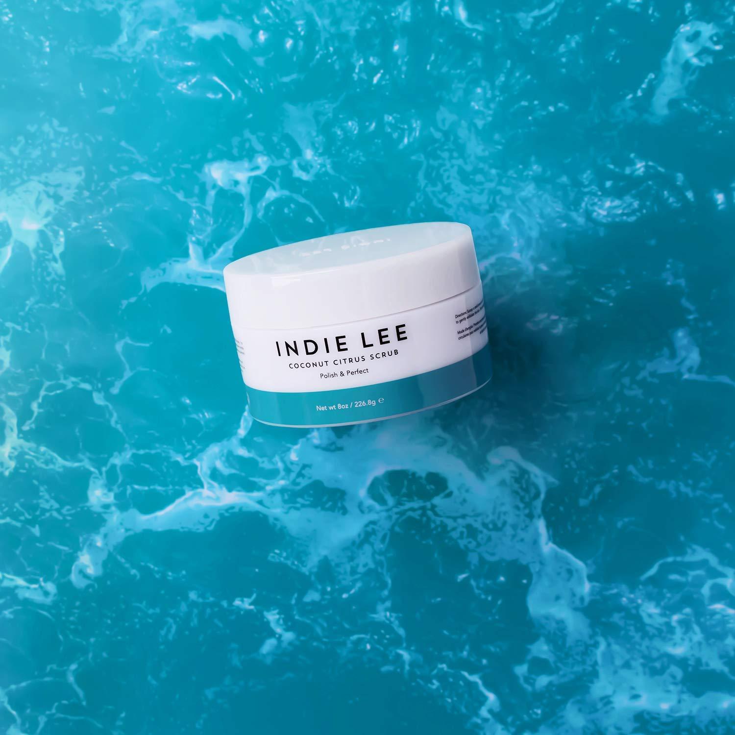 Indie Lee Coconut Citrus Body Scrub 8oz - Hydrating Exfoliator with ...