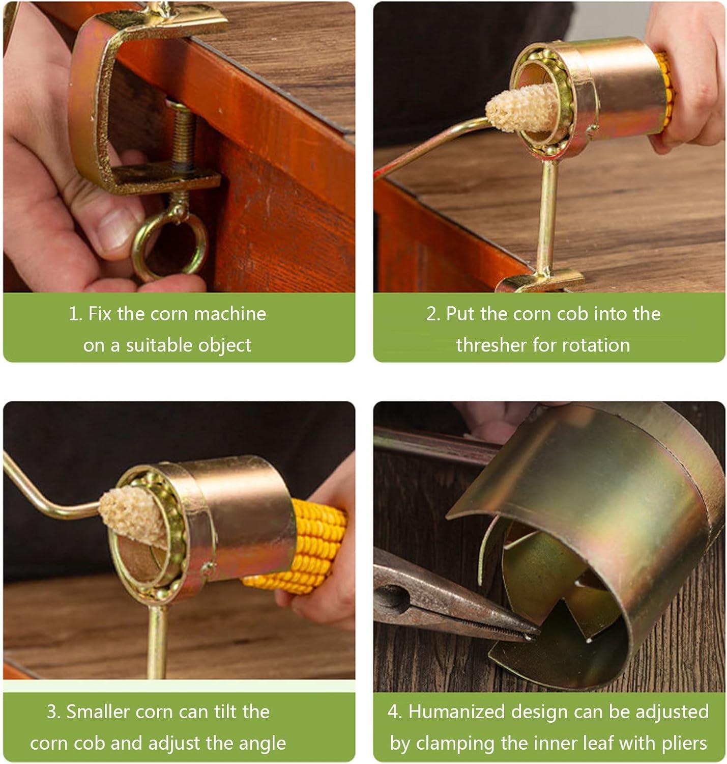 Practical Dry Corn Thresher Small Hand Operated Household Manual ...