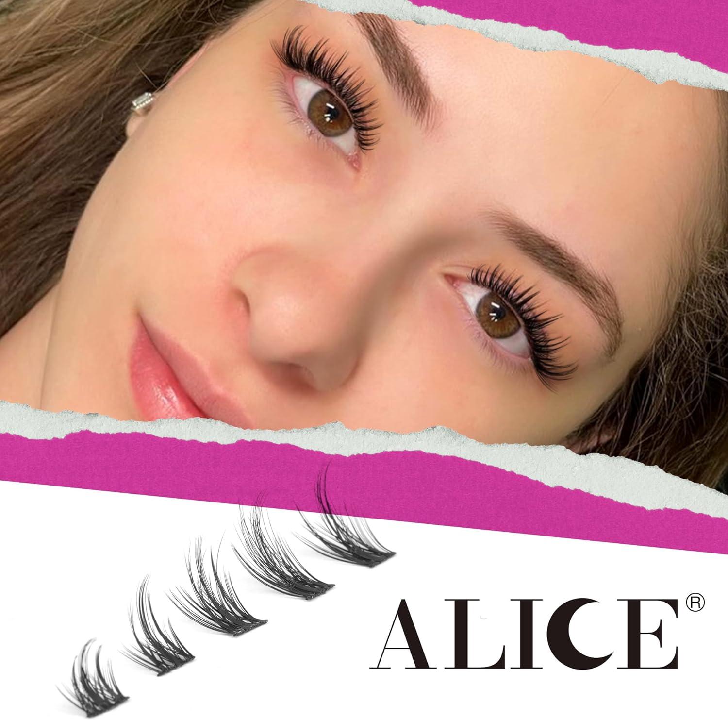 DIY Wispy Volume 3D Cluster Eyelash Extensions for Natural Look - YB14 ...