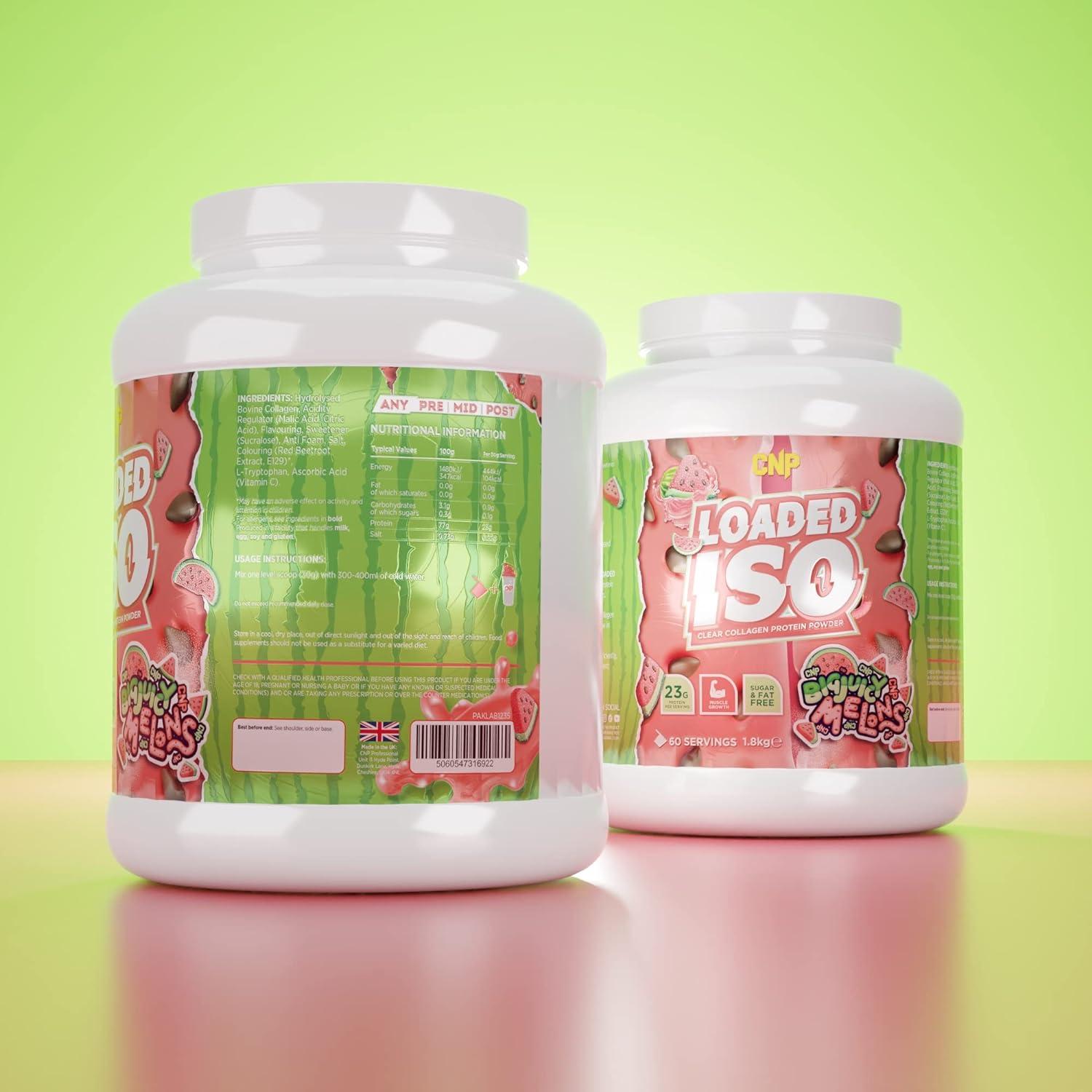 CNP Professional Loaded ISO Clear Collagen Protein Powder | Big Juicy ...