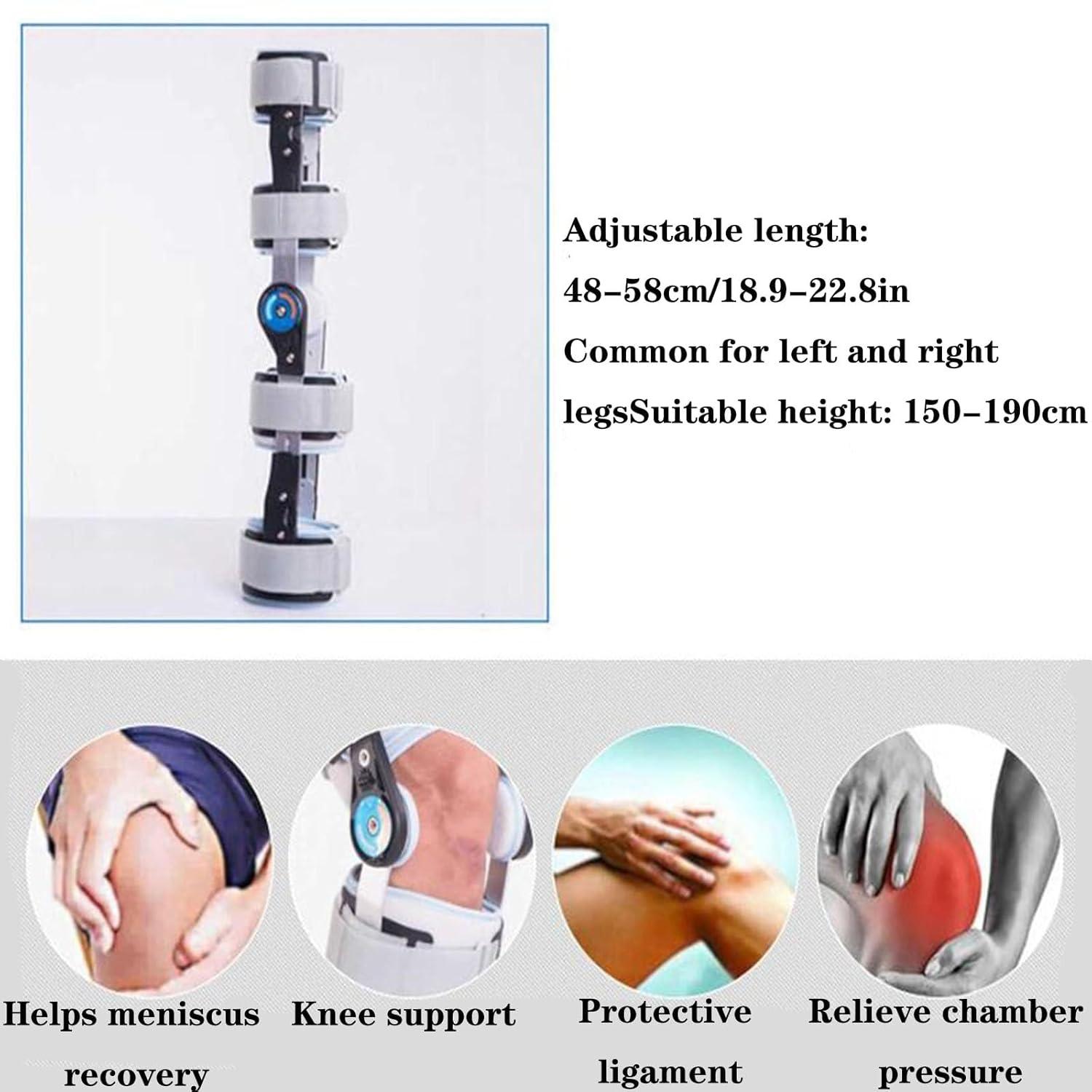 SFKLYU Unloader Knee Brace - Hinged Knee Immobilizer & Adjustable ...