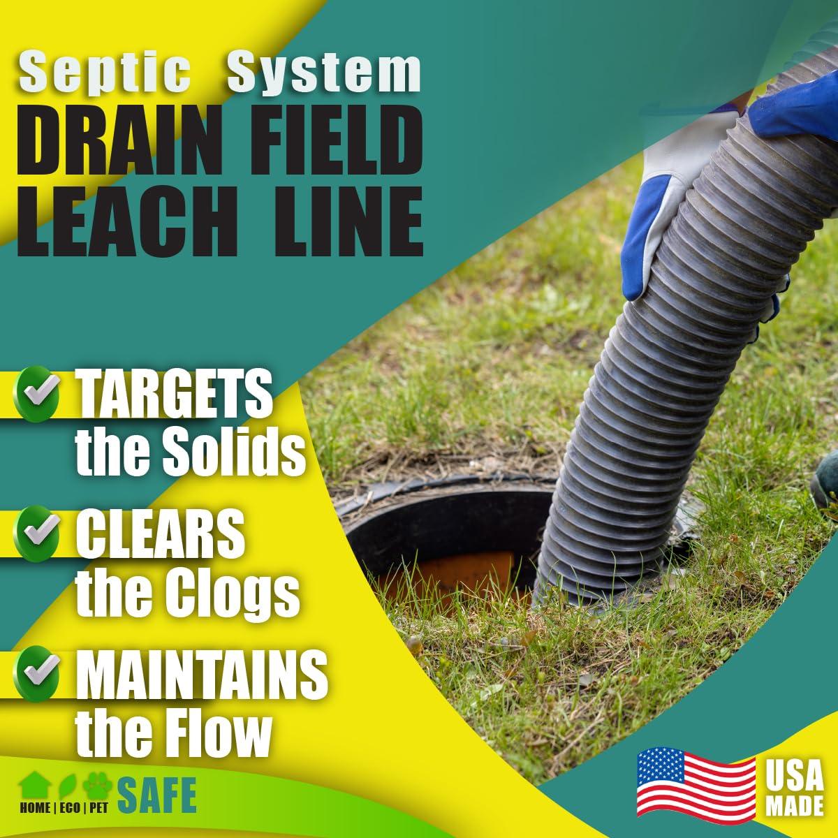 Buy GREEN PIG Drain and Leach Field Treatment - Fast Clog Clearance ...