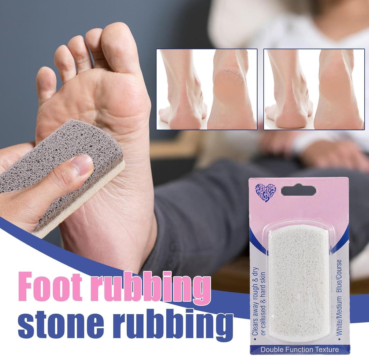 Foot Pumice Stone for Feet - Double-Sided Design Stone for Feet Foot ...