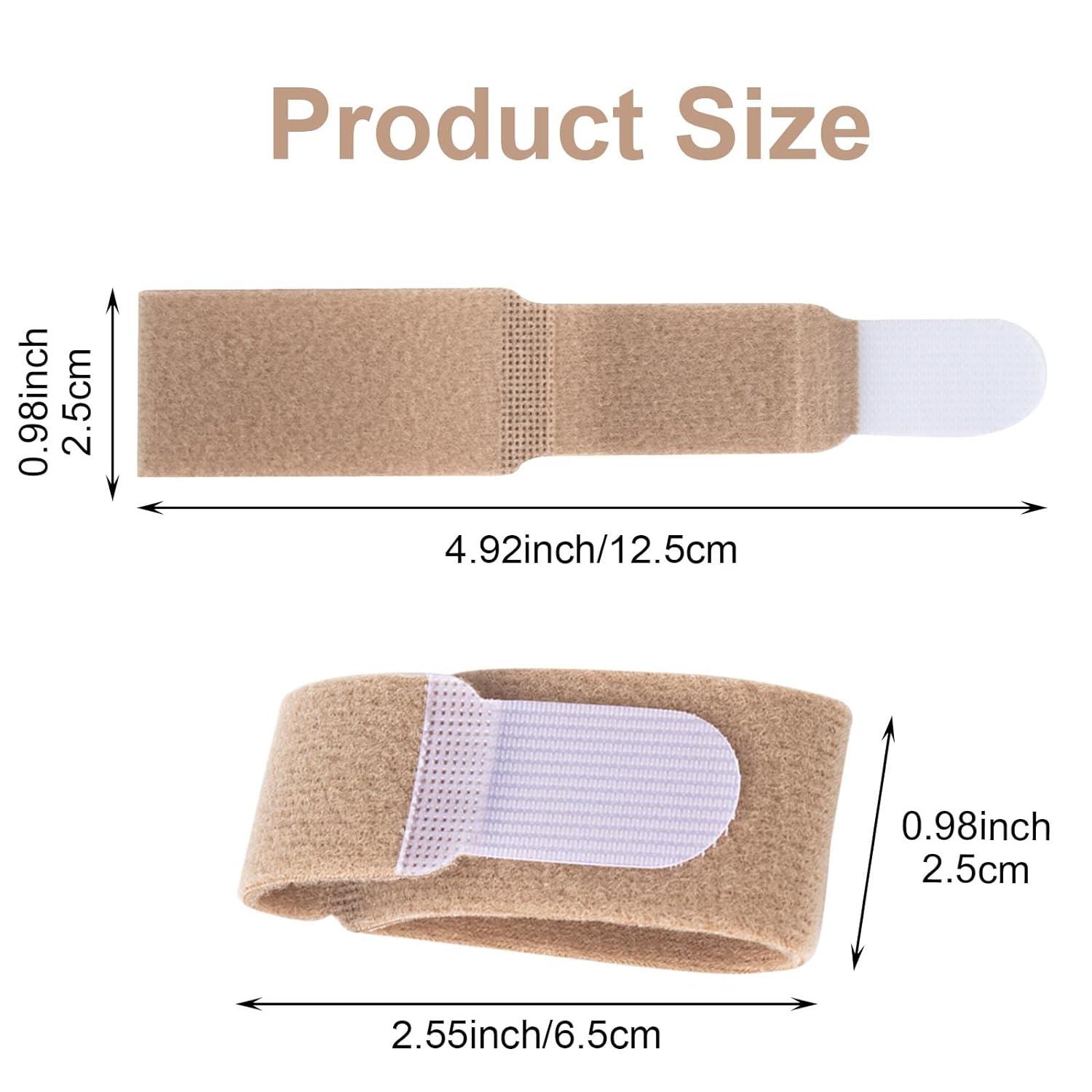 AYNKH Finger Buddy Wraps - 3PCS Fabric Toe Brace Splint for Finger ...