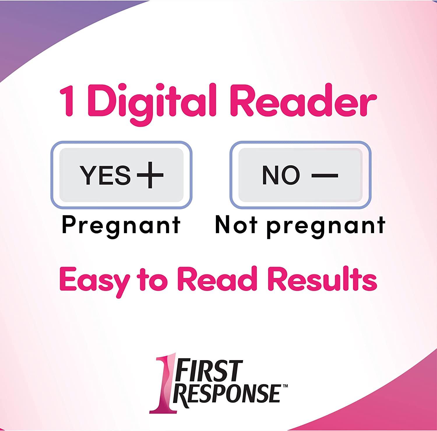First Response Gold Digital Pregnancy Test 2 Pack - Reliable Results ...