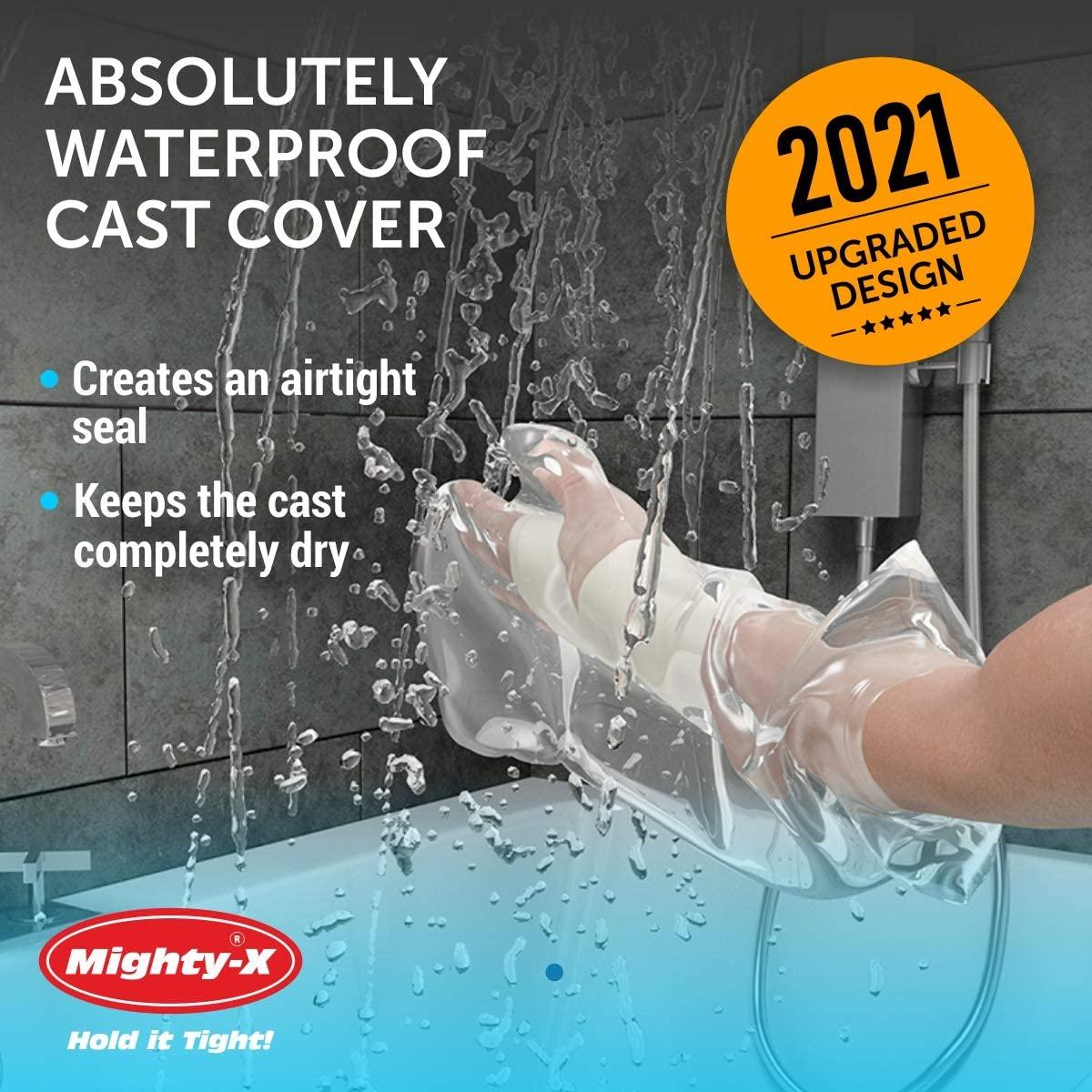 Waterproof Arm Cast Cover - Reusable Adult Half Arm Seal for Shower - 3 ...