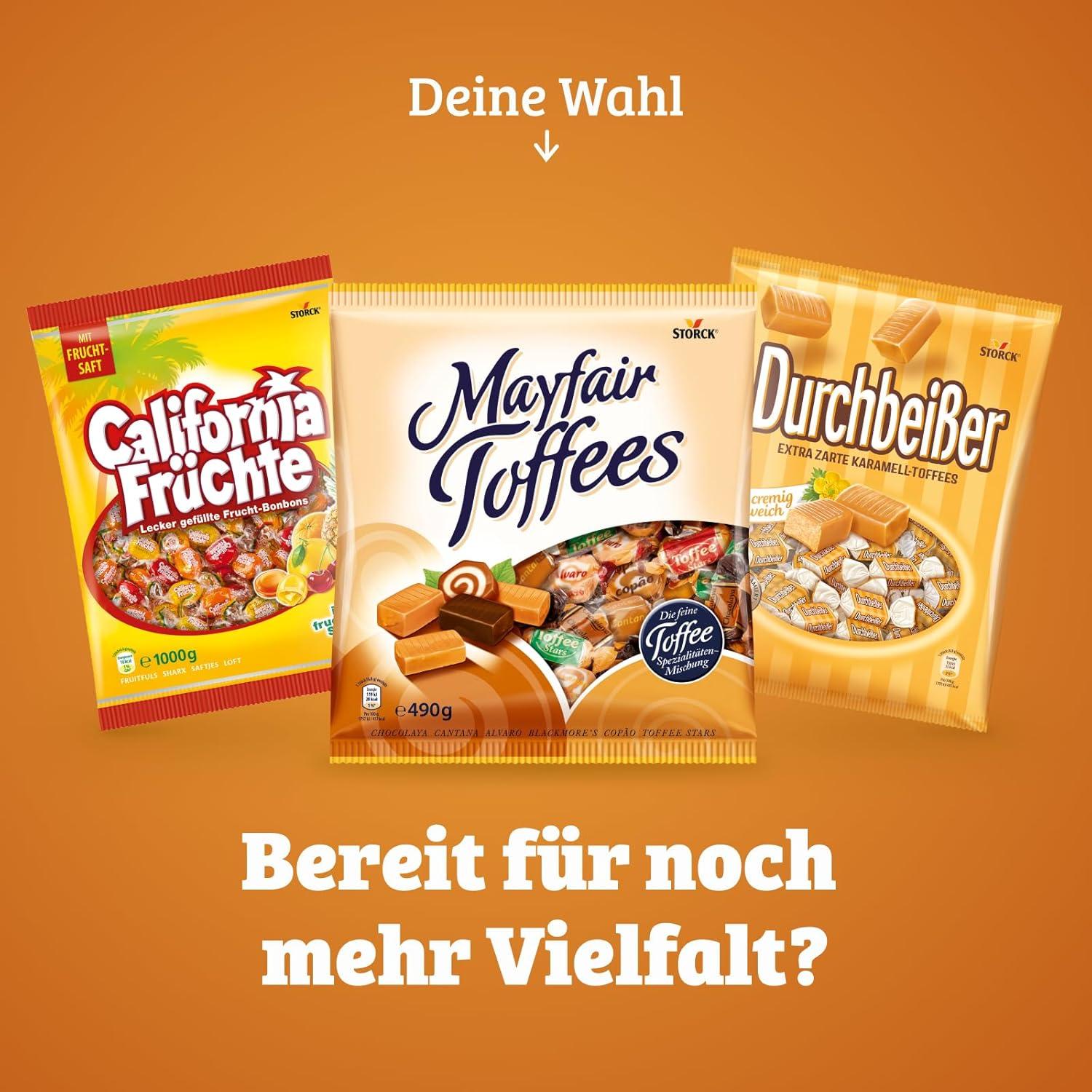 Mayfair Toffees 490g - Delicious Caramel Toffee Candy Mix ...