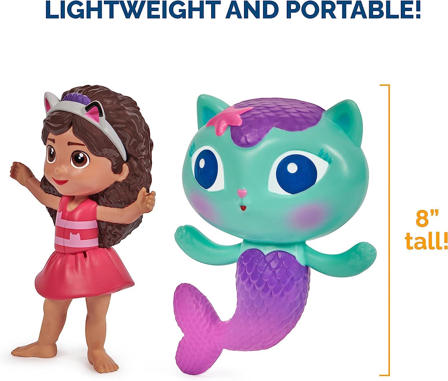 Swimways Gabbys Dollhouse Floatin' Figures - Gabby & Mercat 2-Pack for ...