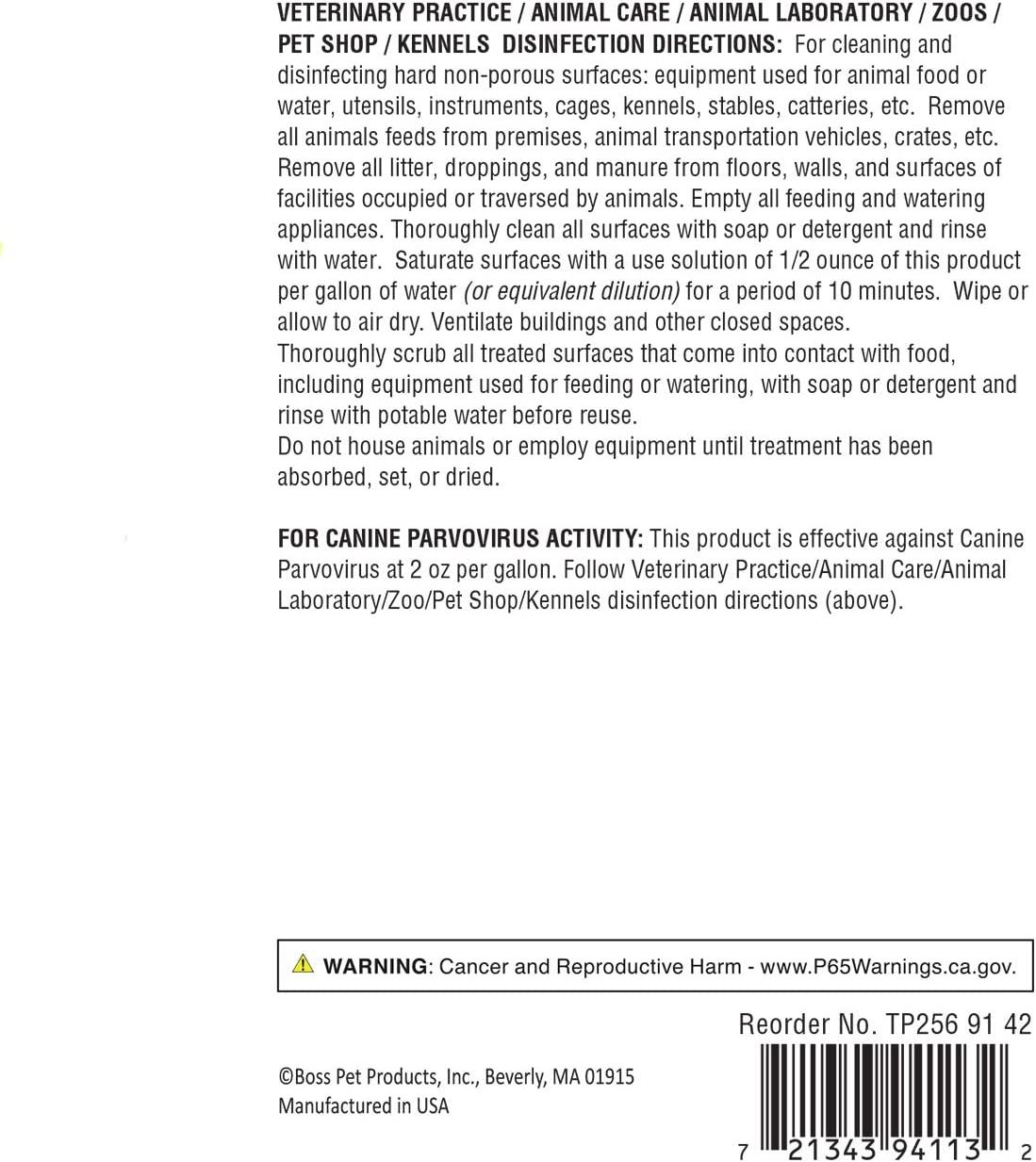 Top Performance 256 Multi-Purpose Concentrated Disinfectant Detergent ...