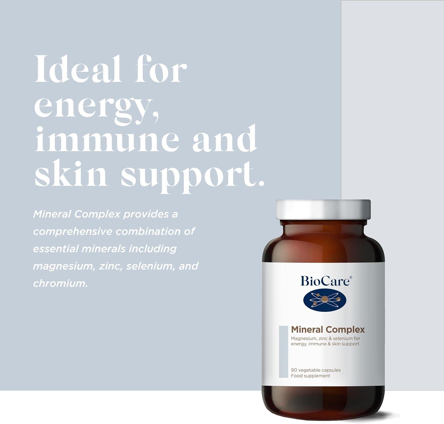 BioCare Mineral Complex | Energy, Immune, and Skin Support | Magnesium ...