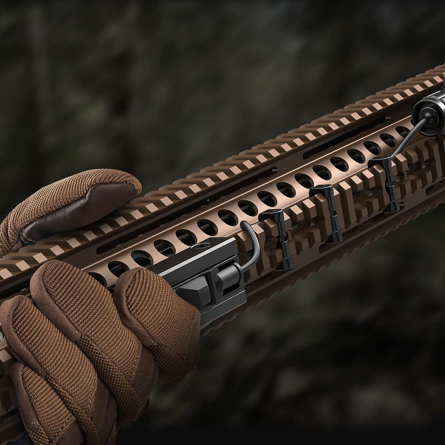 Guardtier CGM908 Picatinny Cable Management Guides 8 Pack - Black ...