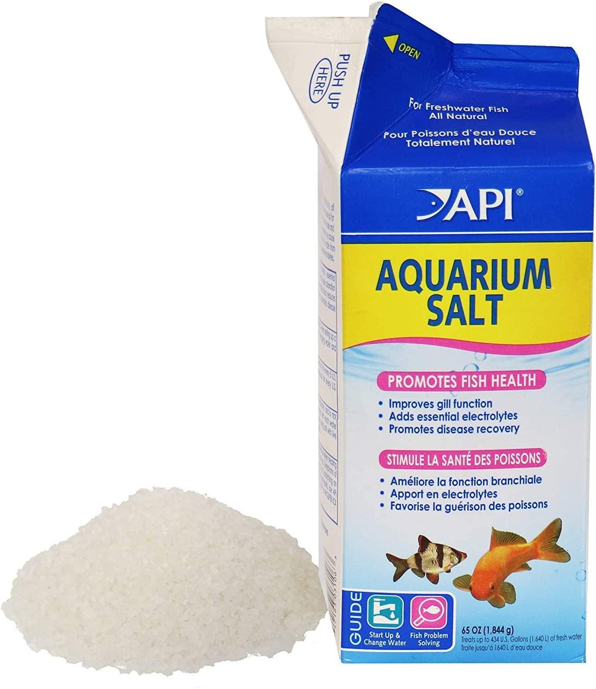 API Aquarium Salt - 130 oz | Essential Aquarium Water Treatment | Buy ...