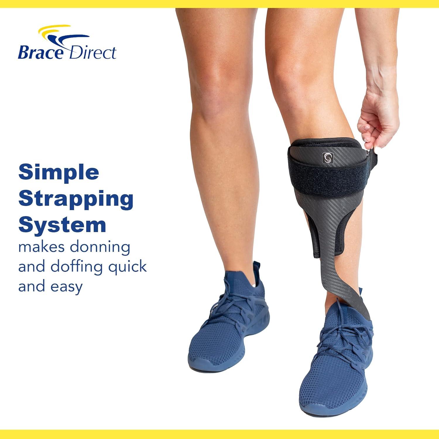 Buy Brace Direct Elite AFO Rehabilitator - Lightweight Carbon Fiber ...