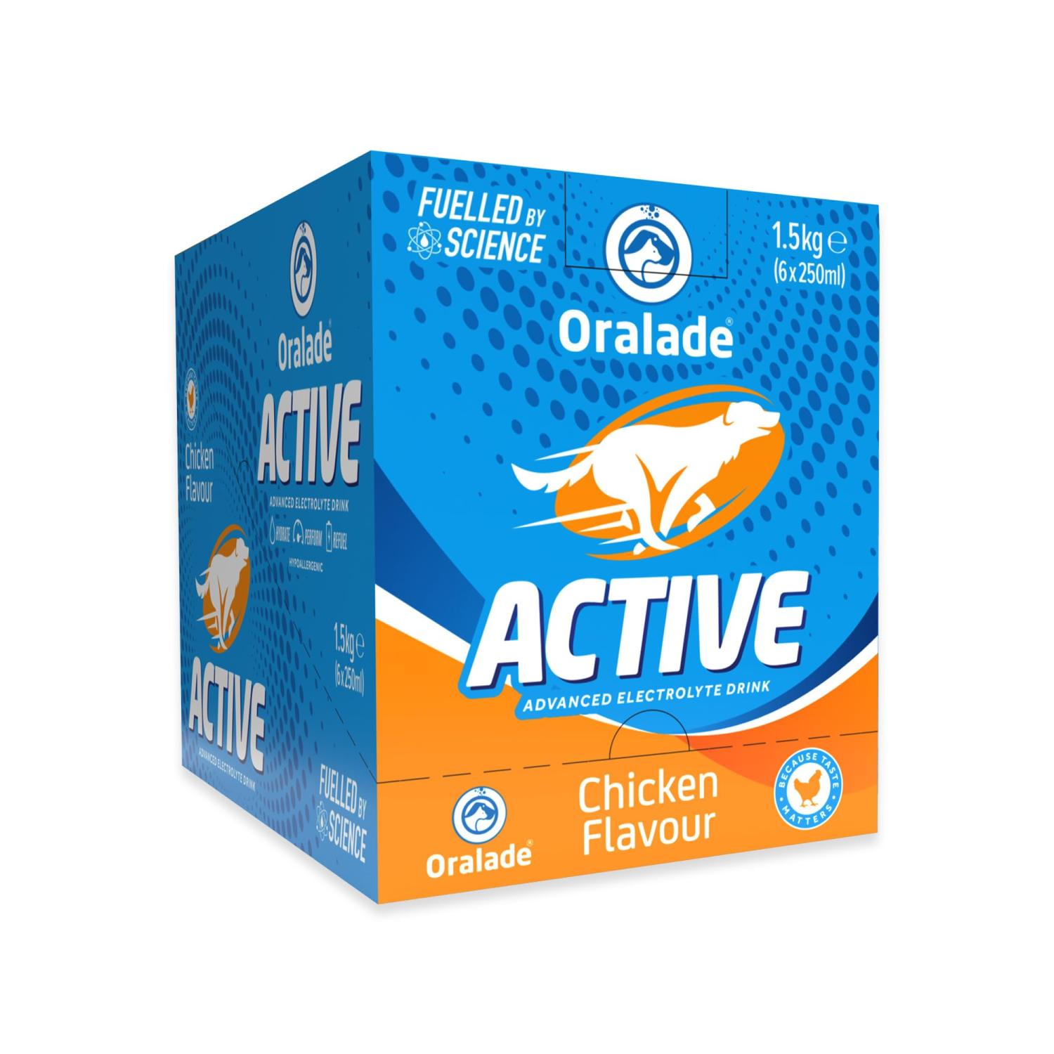 Oralade - Active for Pets 100% Natural Chicken Flavour - Advanced ...