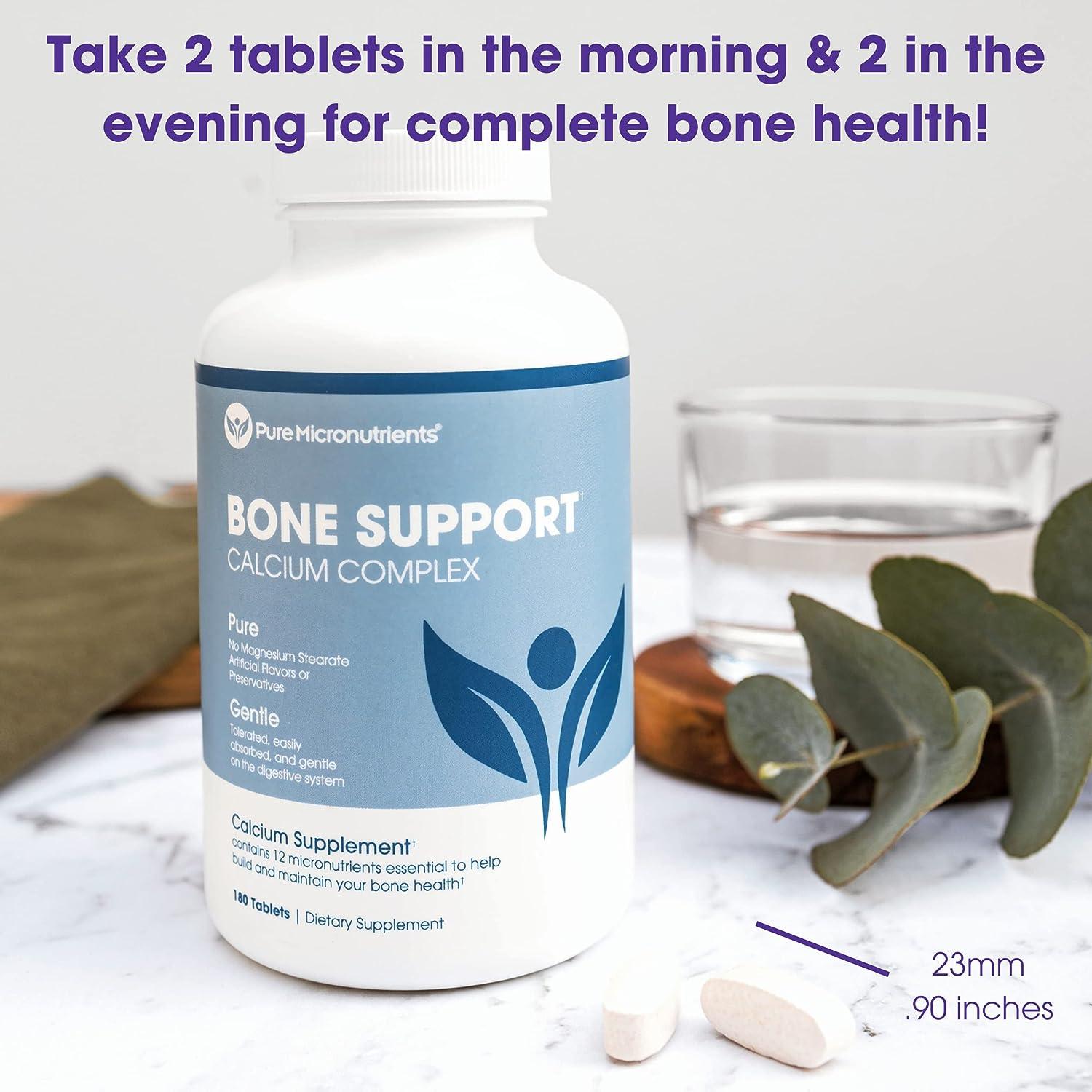 Complete Bone Health: Calcium Citrate & Hydroxyapatite 1000mg + Vitamin ...