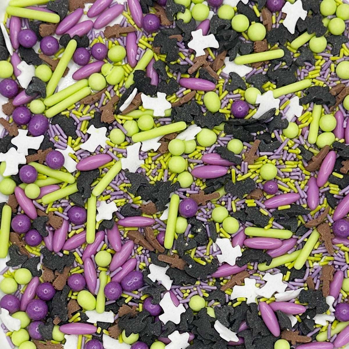 Sprinkletti - Hocus Pocus - Cake Topper Sprinkles - 100g Edible Glimmer ...