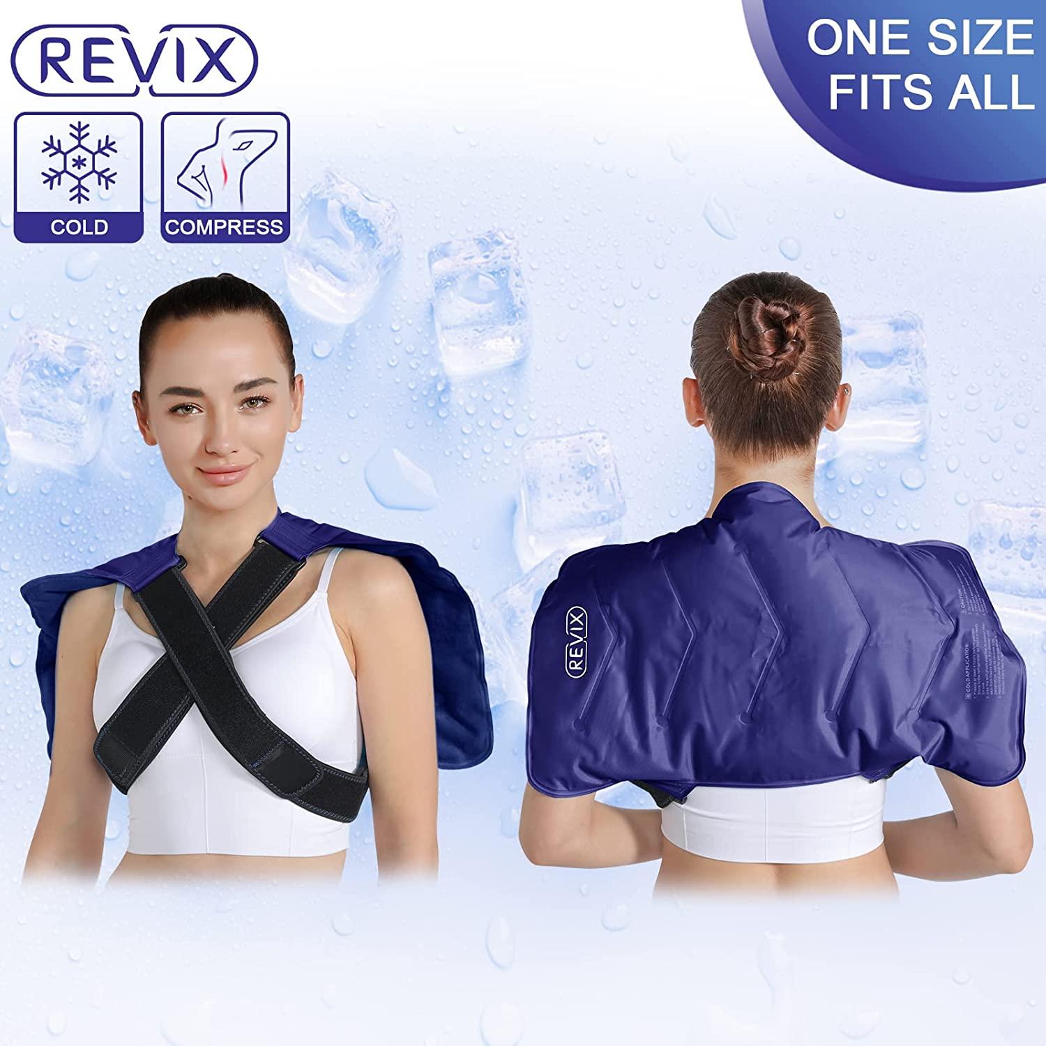 REVIX Large Ice Pack for Back Pain Relief - Cold Packs for Injuries ...