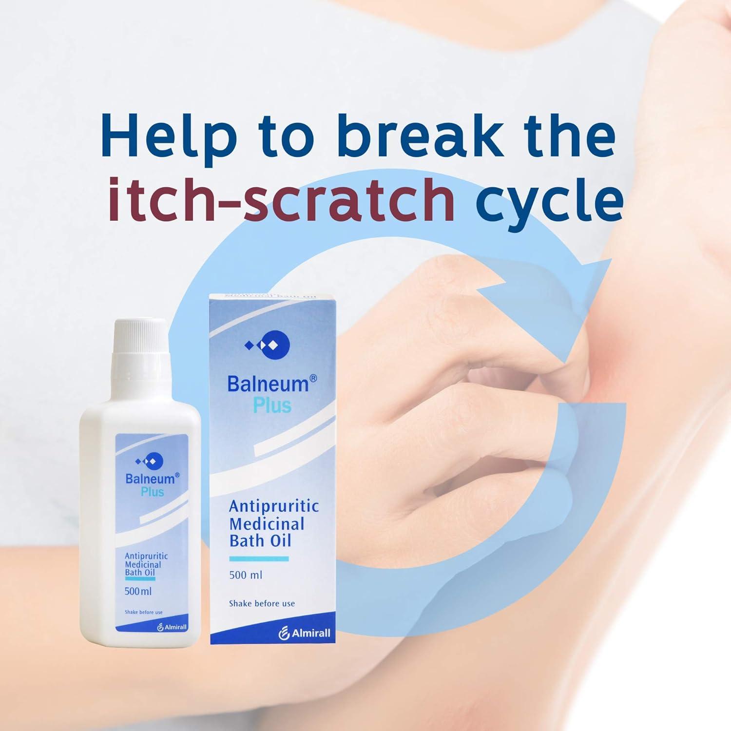 Balneum Plus Bath Additive 500ml - Soothing Relief for Dry, Itchy Skin ...